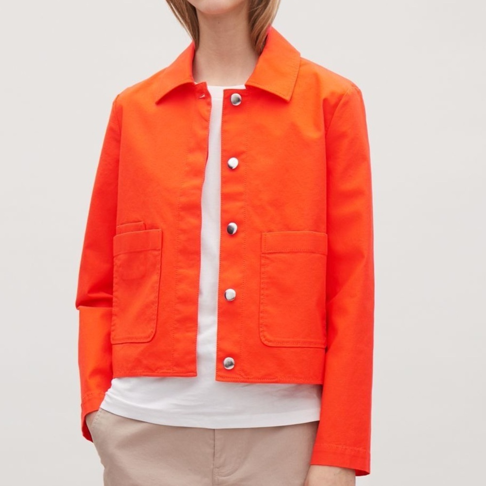 Cos Boxy Jacket - Gem